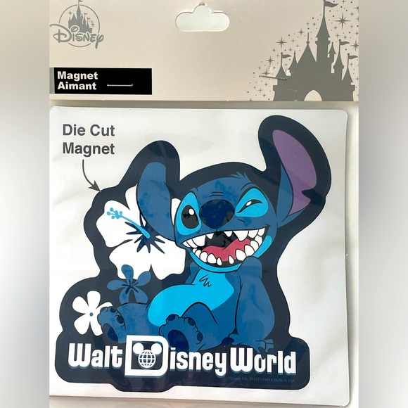 Disney | Accessories | Disney Stitch Magnet New Walt Disney World ...
